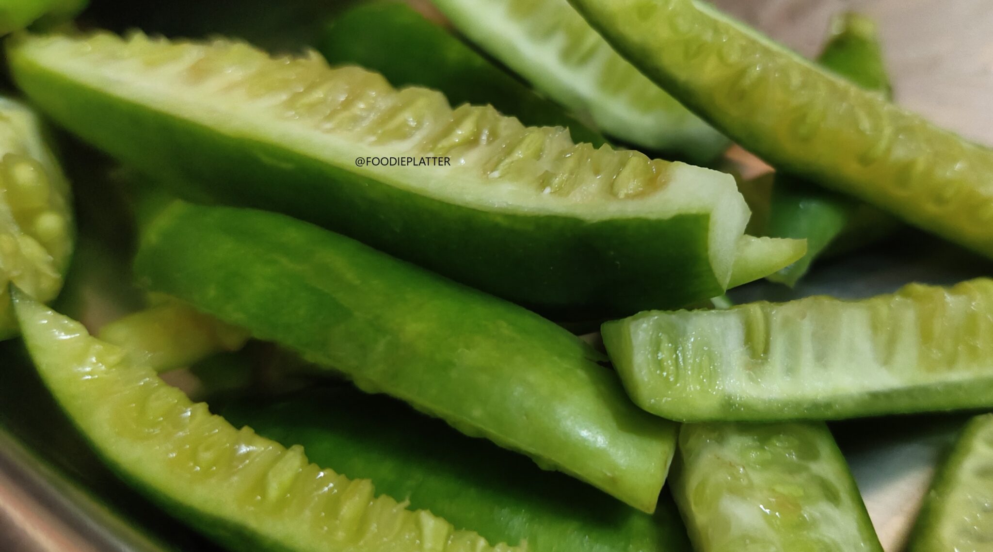 Dondakaya Fry with Peanuts (Tindora) - Foodie Platter - Recipe world