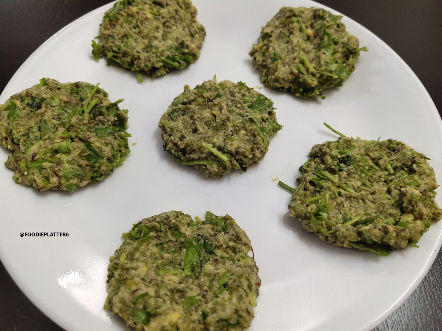 Kothimeera Vada Recipe/ Coriander fritters - Foodie Platter - Recipe world