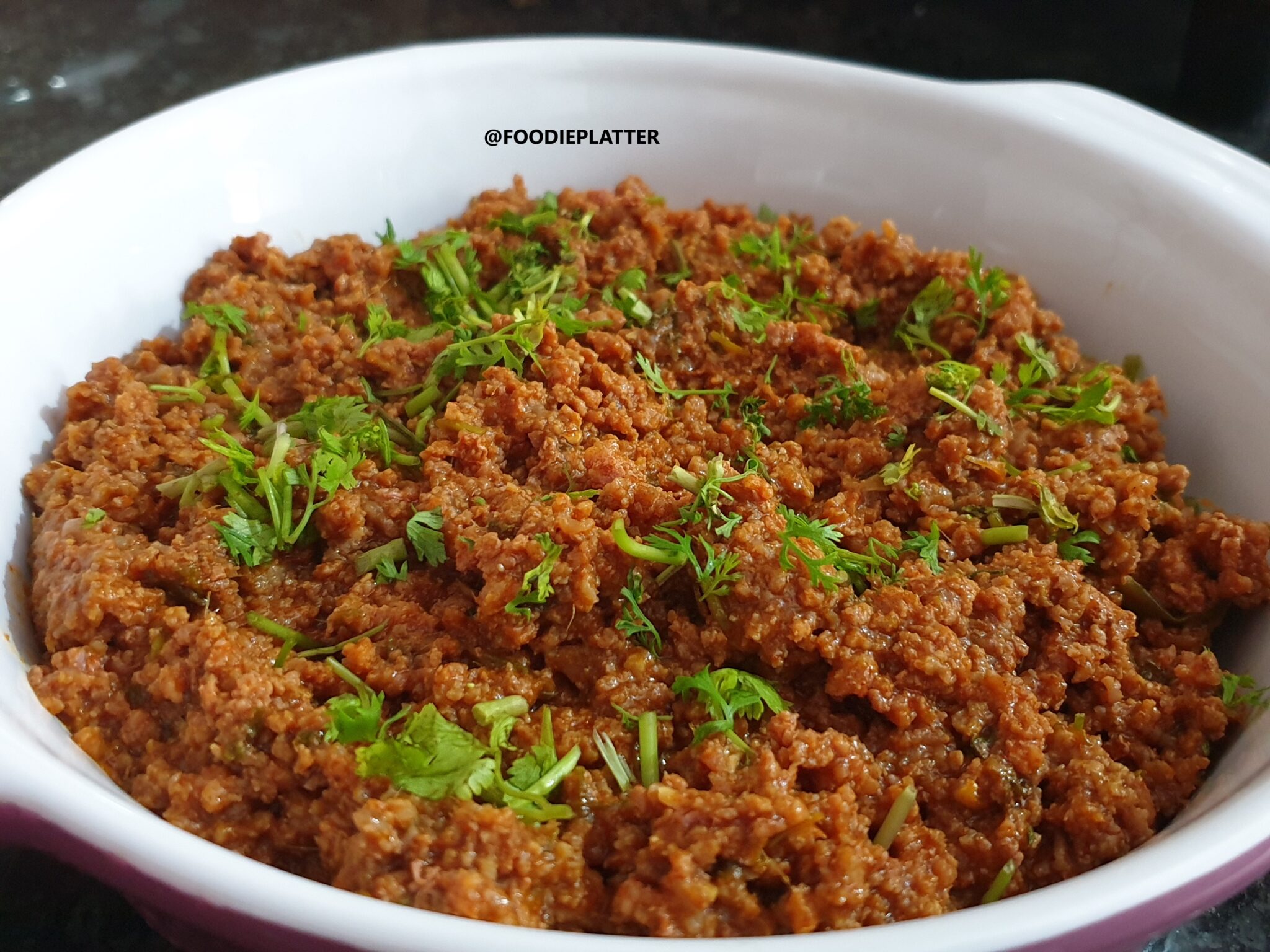 Mutton Keema Recipe (Minced mutton) - Foodie Platter - Recipe world